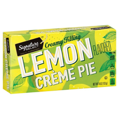 Signature SELECT Lemon Creme Snack Pie - 4.5 Oz - safeway