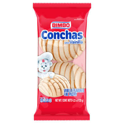 Bimbo Conchas Vanilla Fine Pastry - 2 - 4.23 Oz - albertsons
