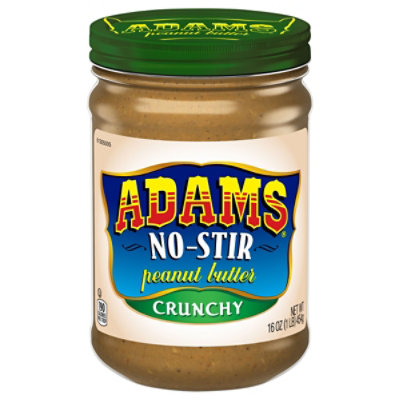 Adams Peanut Butter Crunchy No - Online Groceries | Safeway