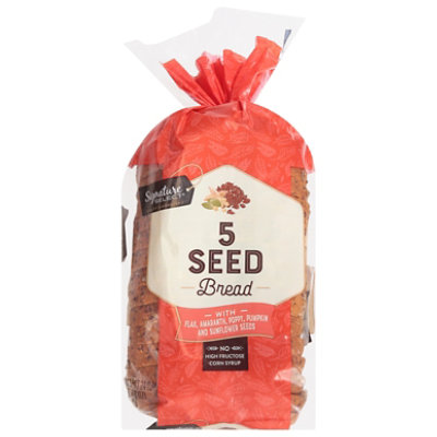 Signature SELECT Bread 5 Seed - 24 Oz - safeway