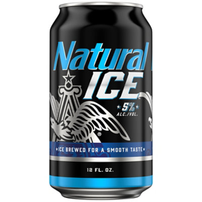 Natural Ice Beer Can - 6-12 Fl. Oz. - Vons