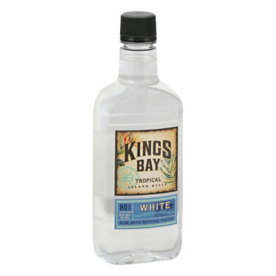 Kings Bay Rum Silver Light 80 Proof Traveler - 750 Ml - vons