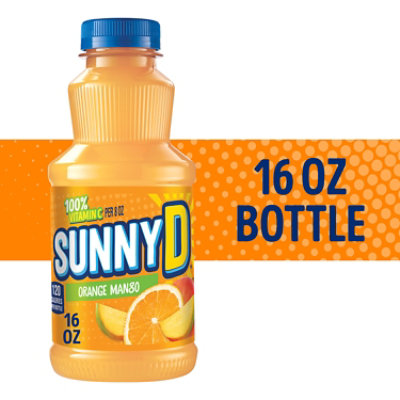 Sunny Delight Orange Fused Mango Juice - 16 Fl. Oz. - Albertsons