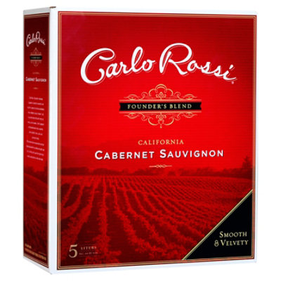 Carlo Rossi Box Cabernet Sauvignon Red Box Wine - 5 Liter - Haggen