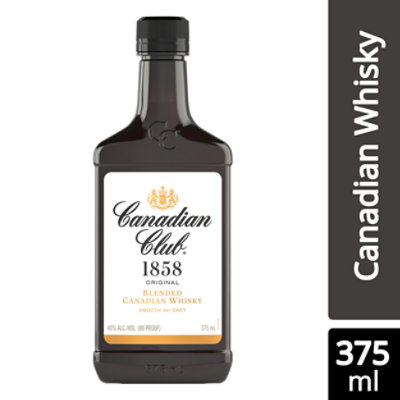 Canadian Club 1858 Whisky 80 Proof - 375 Ml - Safeway