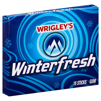 Winterfresh Gum Slim Pack - 15 Count - safeway