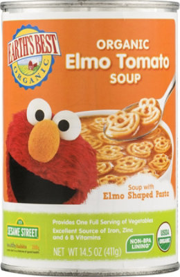 Earths Best Organic Soup Elmo Tomato - 14.5 Oz - Kings Food Markets
