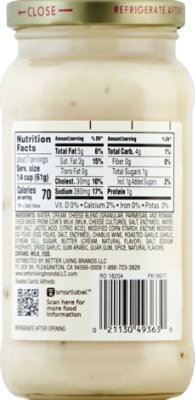 Signature SELECT Pasta Sauce Roasted Garlic Alfredo Jar - 15 Oz - Kings ...