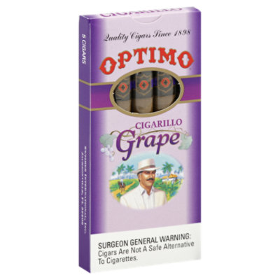 Optimo Grape Cigarillo - 5 - Online Groceries | Albertsons