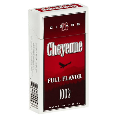 Cheyenne Full Flavor 100 Large Cigars - 20 Count - Albertsons