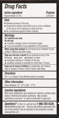 GenTeal Lubricant Eye Liquid Drops - 15 Ml - Vons