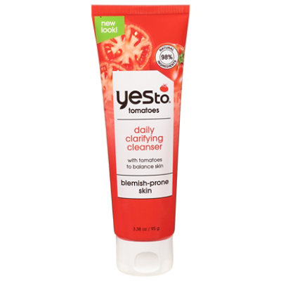 Yes To Tomatoes Trouble Free Facial Wash 3.38 Fl. Oz. safeway
