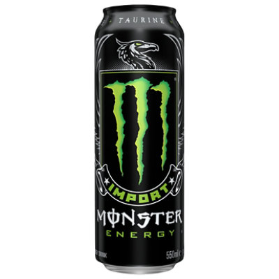 Monster Energy Drink Import - 18.6 Fl. Oz. - albertsons