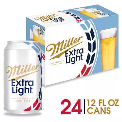 Miller64 Beer American Style Light Lager 2.8% ABV Cans - 24-12 Fl. Oz ...