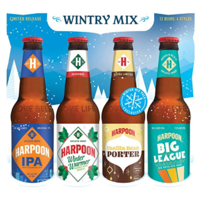 Harpoon Beer Mix Bottles - 12-12 Fl. Oz. - ACME Markets