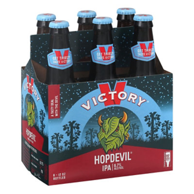 Victory Hop Devil IPA Bottl - Online Groceries | Albertsons