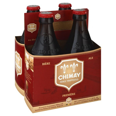 Chimay Red Ale In Bottles - 4-11.2 Fl. Oz. - tomthumb