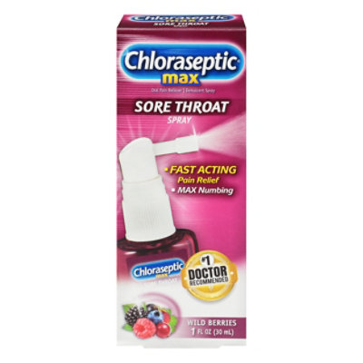 Chloraseptic Max Wild Berries - Online Groceries | Safeway