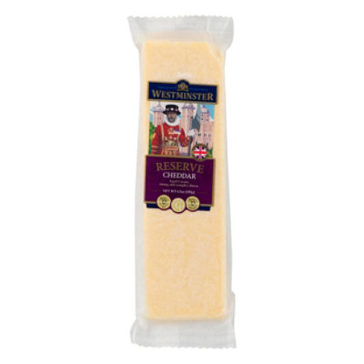 Westminster Cheese Cheddar Farmers Reserve - 6.5 Oz - Kings Food Markets