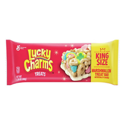 Lucky Charms Treats Bar With Marshmallow King Size - 1.7 Oz - albertsons