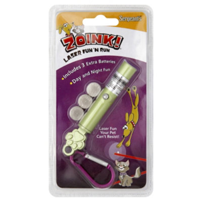 Sergeants Zoink! Dog Toy Laser Fun N Run - Each - Safeway