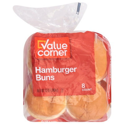 Value Corner Buns Hamburger - - Online Groceries | Safeway