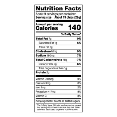 Ruffles Potato Chips Reduced fat - 8.5 Oz - Safeway