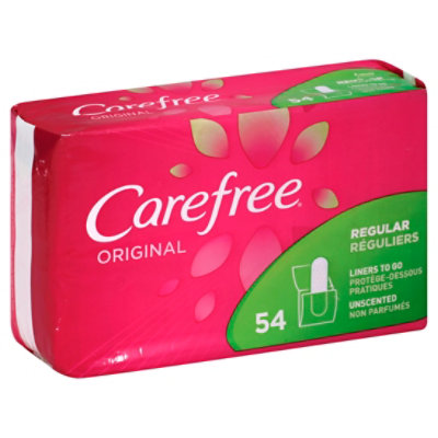 Carefree Original Lightly Fresh Scent Regular Length Scented ...