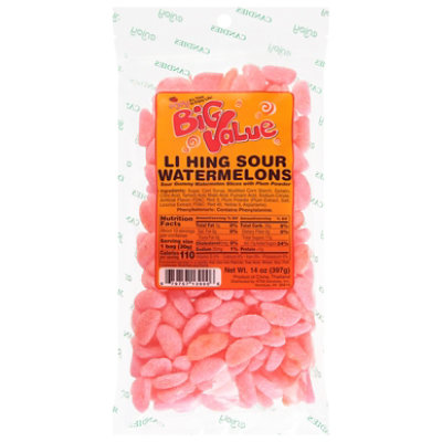 Enjoy Big Value Li Hing Sour Watermelon Candy Hawaii - 16 Oz - safeway
