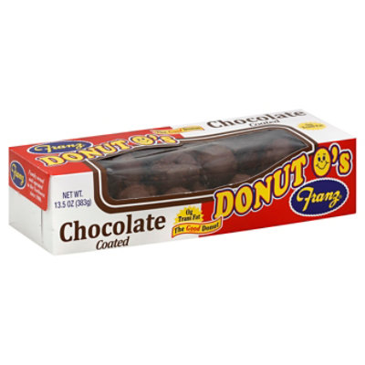 Franz Donuts Coated Chocolate - 13.5 Oz - safeway