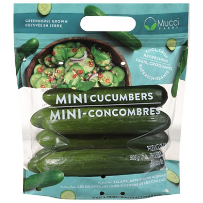 Cucumbers Mini - 2 Lb - haggen