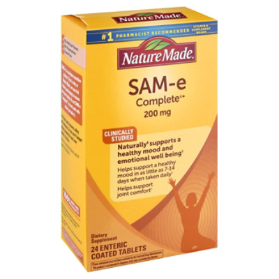 Nature Made Sam E Complete Tabletes 200 Mg - 24 Count - albertsons