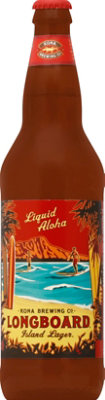 Kona Brewing Lager Longboard Bottle - 22 Fl. Oz. - Albertsons