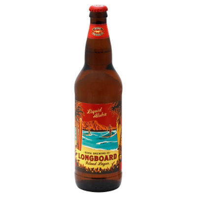 Kona Brewing Lager Longboard Bottle - 22 Fl. Oz. - Albertsons