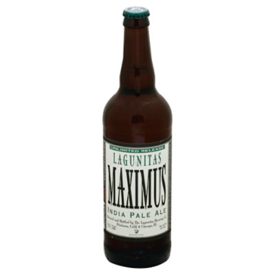 Lagunitas Beer Maximus India Pale Ale Limited Release Bottle - 22 Fl ...