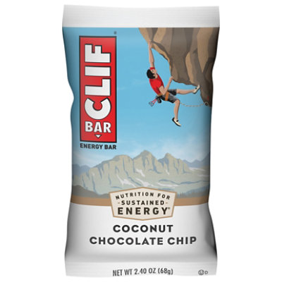 CLIF Energy Bar Coconut Chocolate Chip - 2.4 Oz - albertsons