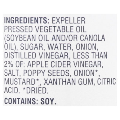 Open Nature Dressing Poppy Seed - 12 Fl. Oz. - Safeway