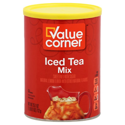 Value Corner Iced Tea Mix - 25.1 Oz - Albertsons