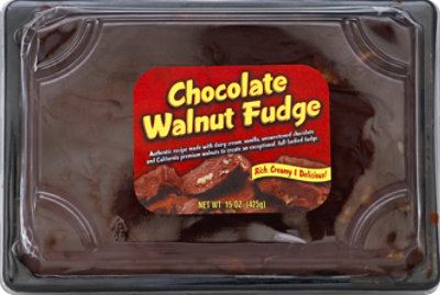 Bakery Candy Chocolate Walnut Fudge - 16 Oz - safeway