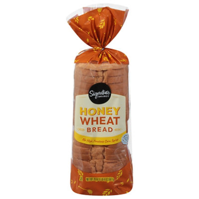 Signature SELECT Bread Honey Wheat - 20 Oz - Safeway