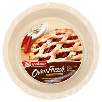 Good Cook Oven Fresh Stoneware Pie Plate 9 Inch - Each - starmarket