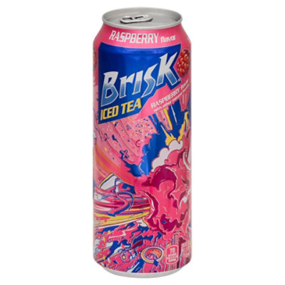 Brisk Iced Tea Raspberry Flavor - 24 Fl. Oz. - Albertsons