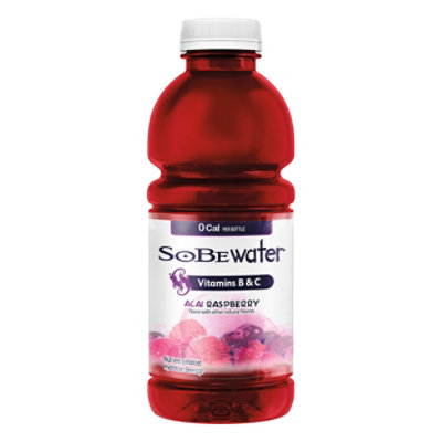 SoBe lifewater Hydration Beverage Nutrient Enhanced Acai Raspberry - 20 ...