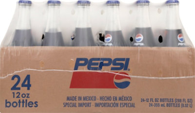 Pepsi Soda Hecho En Mexico - 12 Fl. Oz. - albertsons
