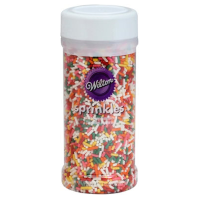 Wilton Sprinkles Rainbow Jimmies - 6.25 Oz - acmemarkets
