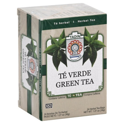 TADIN Herbal Tea No Caffeine Green Tea - 24 Count - Safeway