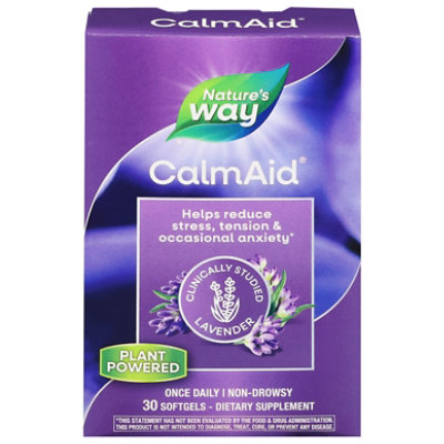 Natures Way Calm Aid - 30 Count - carrsqc