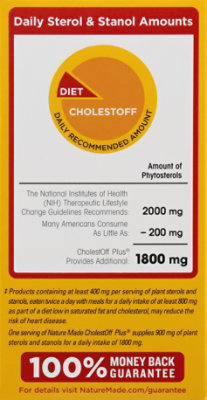 Nature Made Cholest Off Plus - 100 Count - Albertsons