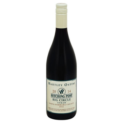 Hitching Post Syrah Big Circle Wine - 750 Ml - vons