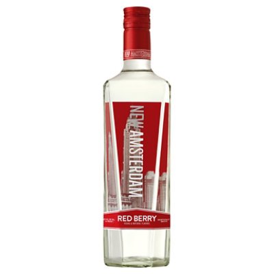 New Amsterdam Vodka Red Berry Flavored 80 Proof - 750 Ml - albertsons